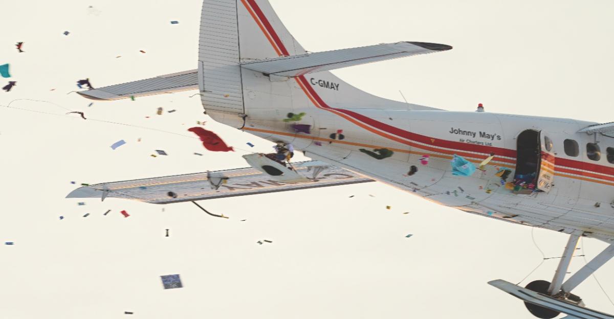 AIRDROPPING CHRISTMAS CHEER | Up Here Publishing